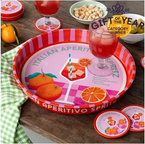 Kovový tác ø 33 cm Aperitivo Spritz – Rex London