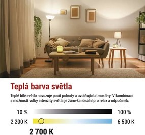 EMOS LED žárovka Retro 7,5W E27 stmívatelná ZF5D52D
