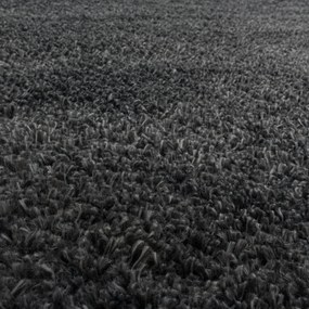 Ayyildiz koberce Kusový koberec Fluffy Shaggy 3500 grey kruh - 160x160 (průměr) kruh cm