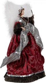 Anděl ve zdobných šatech na špičku stromku Angel Chris - 20*15*28 cm