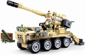 Sluban Model Bricks M38-B0751 Mobilní kanón / LEGO - kompatibilní / Po