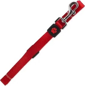 ACTIVE DOG Vodítko Premium M červené 2x120 cm / Textilní vodítko pro p