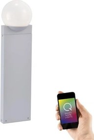 PN 9679-16 Q-LINO, LED venkovní sloupkové svítidlo bílé, Smart Home RGB+3000K - PAUL NEUHAUS
