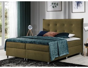 Kontinentální postel Tukya, Rozměr postele: 140 x 200 cm, Barva:: Zetta 297