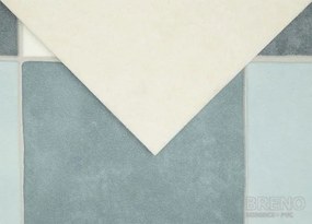 Breno PVC TEX-STYLE Vichy 707M - dlažba, šíře 100 cm