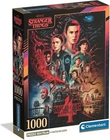 Clementoni 39980 Puzzle Stranger Things 4 1000 dílků / od 10 let