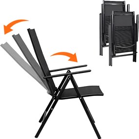 Velaco Zahradní 6-dílný set, černý, VERA