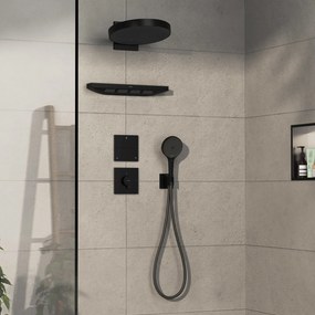 Hansgrohe ShowerSelect Comfort E, termostat pod omítku, černá matná, HAN-15574670