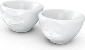 FIFTYEIGHT Sada misek Grinsend  Küssend bílá / Sada misek / 100 ml