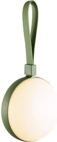 Venkovní dobíjecí svítidlo NORDLUX Bring To-Go 12 zelené IP54 1W 2700K 2218013023
