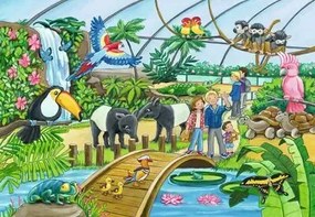 Ravensburger Divoká zvířata / 2x24 dílků / od 4 let