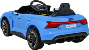 Ramiz Elektrické autíčko Audi RS E-Tron GT pro děti modré + dálkové ovládání + pohon 4x4