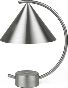 Stolní lampa Meridian kartáčovaná ocel
