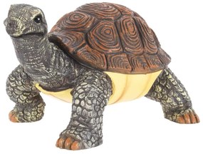 Zahradní figurka z polyresinu Large Turtle, 19x28 cm, vícebarevná