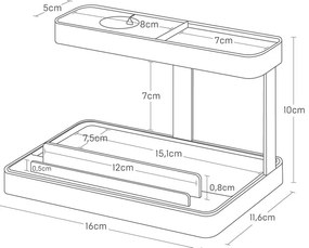 Kovový stojánek na tablet Tower – YAMAZAKI