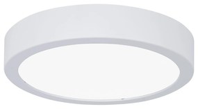 Paulmann 78924 Aviar, bílé koupelnové svítidlo, 13W LED 4000K stmívatelné, prům.22cm, IP44