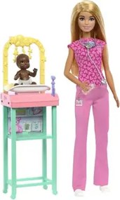 Mattel Barbie herní set povolání - pediatrička / od 3 let