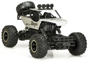 Rc auto rc auto rock crawler, 2,4 ghz, 1:12, stříbrné