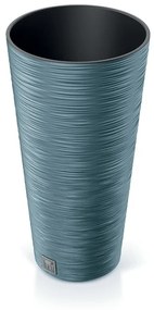 PROSPERPLAST Květináč - FURU SLIM Průměr: 25 cm, Barva: modrá