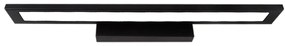 Toolight Toolight, LED koupelnové nástěnné osvětlení 60cm APP840-1W, černá matná, OSW-06665