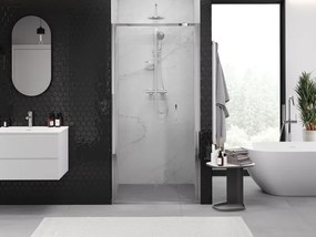 Mexen Exo skládací sprchové dveře 95 cm, transparentní, chrom - 816-095-000-01-00