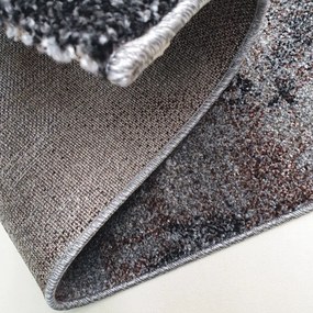 Spoltex, Kusový koberec Universe 841-86 grey/beige, 80x150, šedá, obývací pokoj