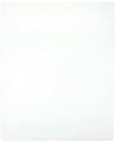 Jersey prostěradlo bílé 100x200 cm bavlna 136242