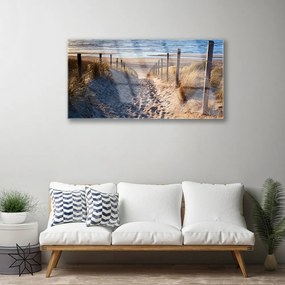 akrylový obraz Stezka Moře Krajina 100x50 cm