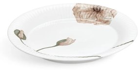 Bílý porcelánový talíř Kähler Design Hammershøi Poppy, ø 27 cm