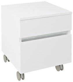 Sapho AVICE skříňka na kolečkách, 2x zásuvka 45x57x48,5cm, bílá AV063-3030