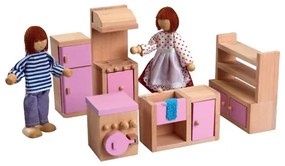 Drewmax 3512-A - Dřevěný nábytek pro panenky - Kuchyň