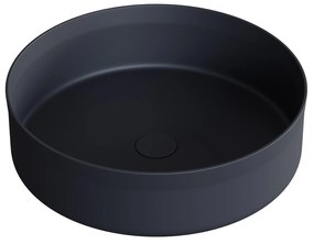Umyvadlo na desku NT04 - nerezová ocel - Ø 40cm - možnost volby barvyNerezová ocel - Ø 40 cm