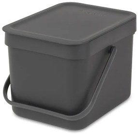Brabantia 'Sort & Go' 6 L šedá 109720