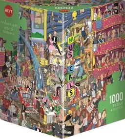 HEYE Puzzle Nejlepší muzikály / 1000 dílků