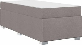 Rám postele Taupe 90 x 200 cm textil 3399163