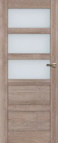 Interiérové dveře vasco doors BRAGA model 4 Průchozí rozměr: 70 x 197 cm, Orientace dveří: Levé dveře, Dekor: Buk jasmínový
