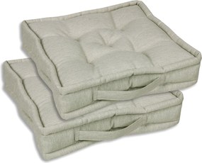 Go-De Textil Sada zahradních podsedáků Uni (polštářek, 2 kusy, béžová)