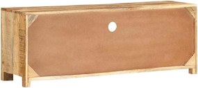 TV stolek 110 x 30 x 40 cm hrubé mangovníkové dřevo 338026