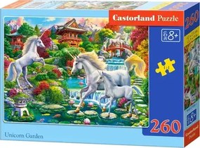 Castorland 27590 Zahrada jednorožců / 260 dílků / od 8 let