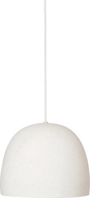 Závěsná lampa Speckle 30,5 cm bílá