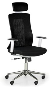 Kancelářská židle EDEN, černá/bílá