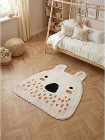 Krémový pratelný/ručně tkaný bavlněný dětský koberec 120x137 cm Snuggle Nienchen – Hanse Home