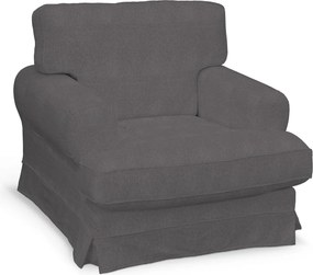 Potah na křeslo IKEA Ekeskog barva šedá látka pletený vzor