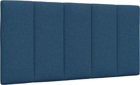 Rám postele bez matrací Hanko modrá 100x200 cm textil 3310376