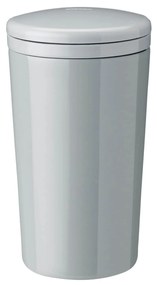 Stelton Nerezový termohrnek Carrie Light Grey 400 ml, šedá barva, kov, plast