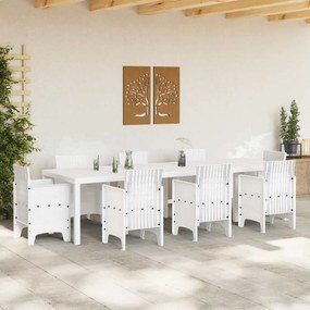 Zahradní stůl Bílá 300 x 100 x 73 cm polyratan 3378522