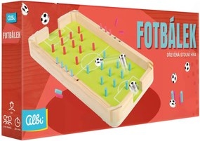 ALBI DŘEVO Fotbálek Dřevěná stolní hra *SPOLEČENSKÉ HRY* alaxd57009