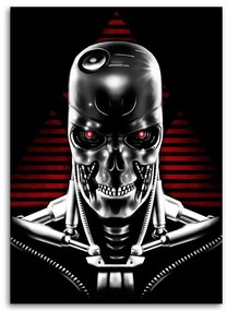 Gario Obraz na plátně Terminátor, hlava robota - DDJVigo Rozměry: 40 x 60 cm