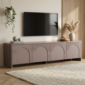 Taupe TV stolek 180x45x32 cm Aurelia – Kalune Design