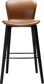 Hnědá barová židle (výška sedáku 78 cm) Paragon – DAN-FORM Denmark